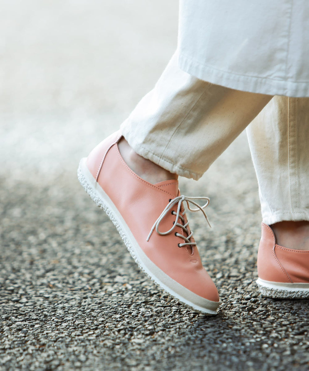 SP-1801 Peach | 国産ハンドメイド スニーカー スピングル