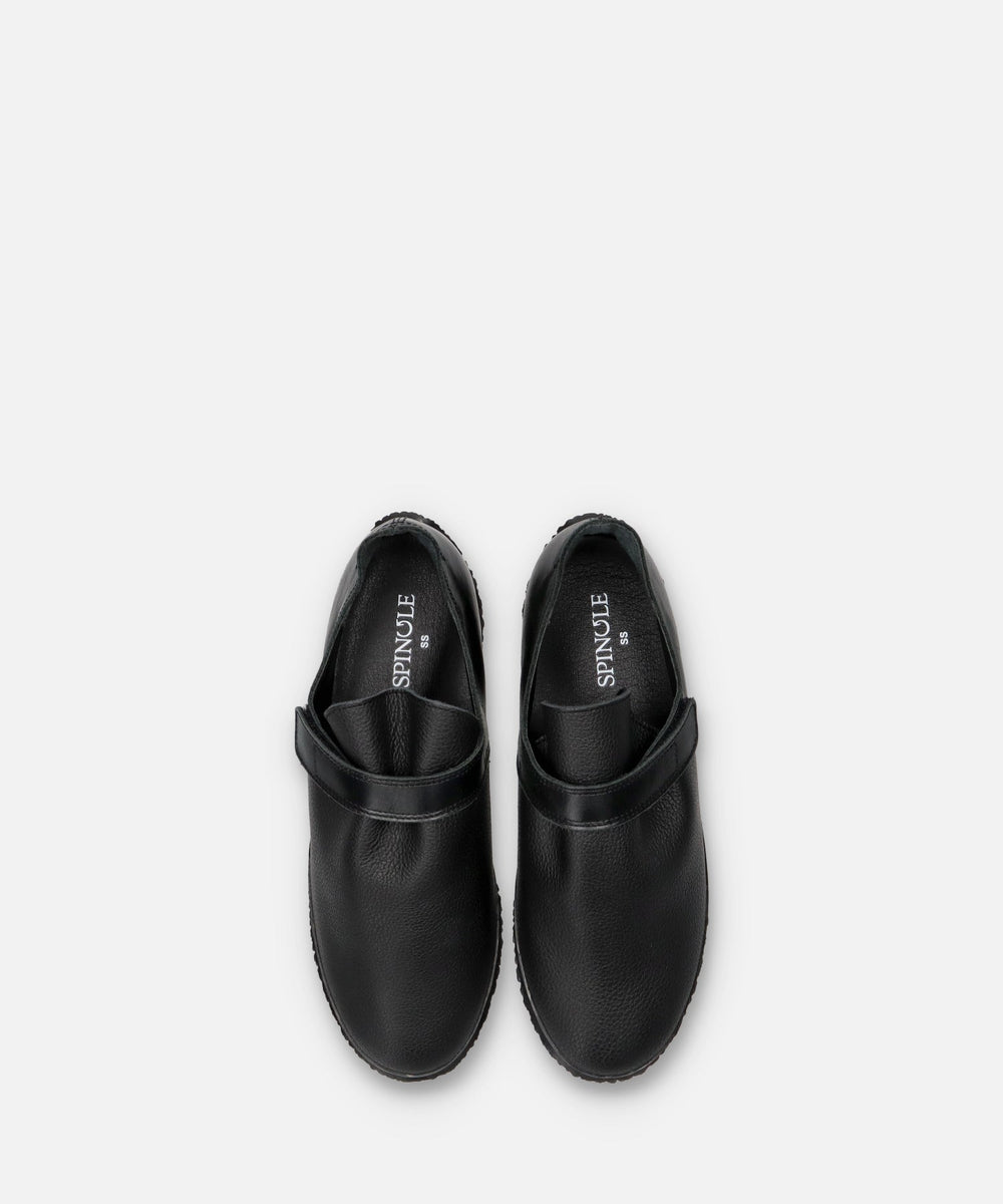 SP-1823 Black | 国産ハンドメイド スニーカー スピングル