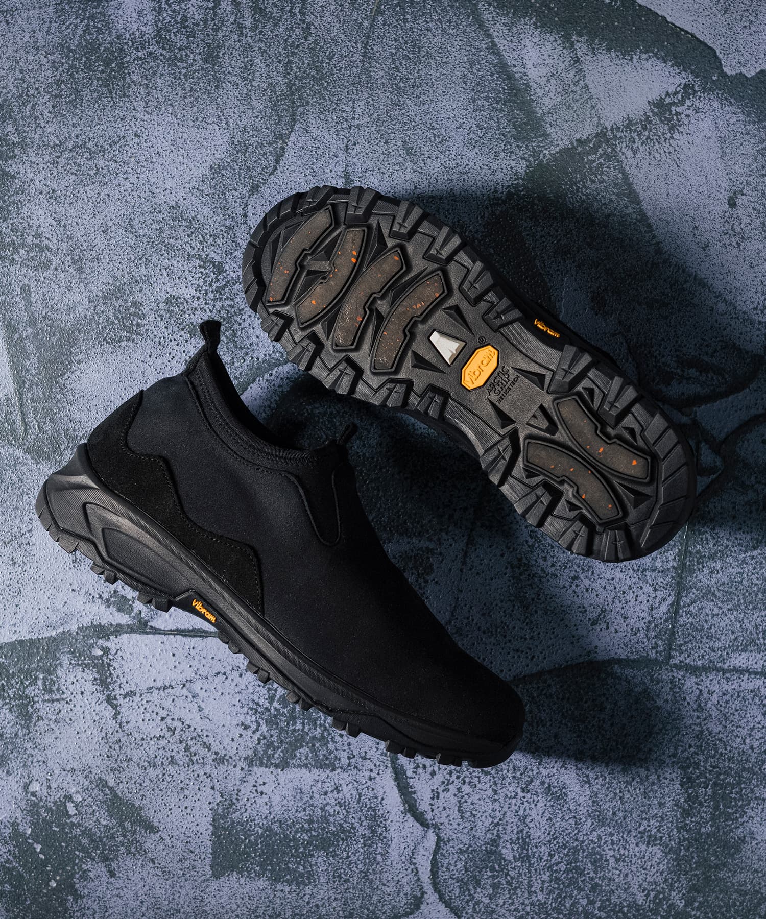 SP-1907 Black | 国産ハンドメイド スニーカー スピングル