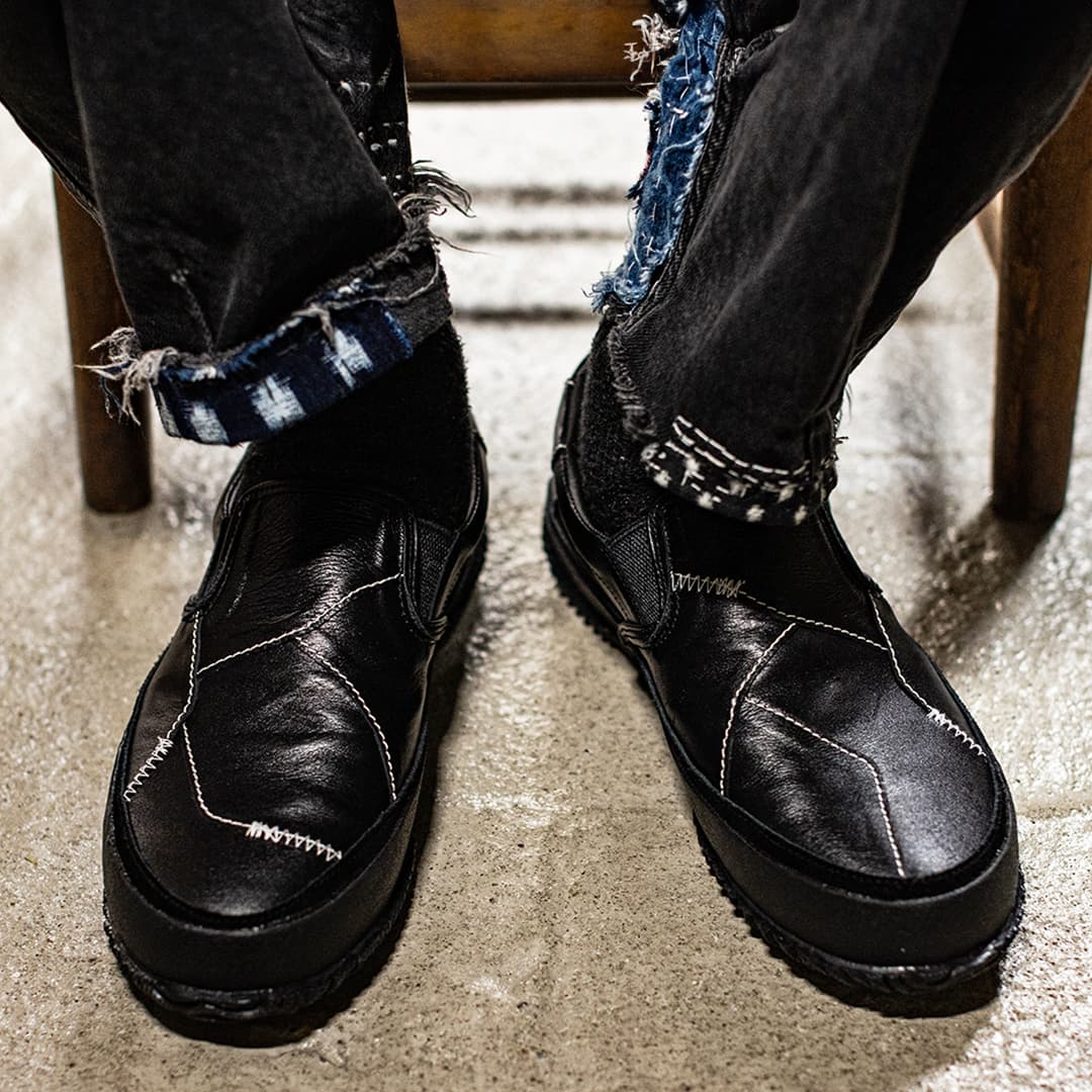 国産ハンドメイド スニーカー スピングル