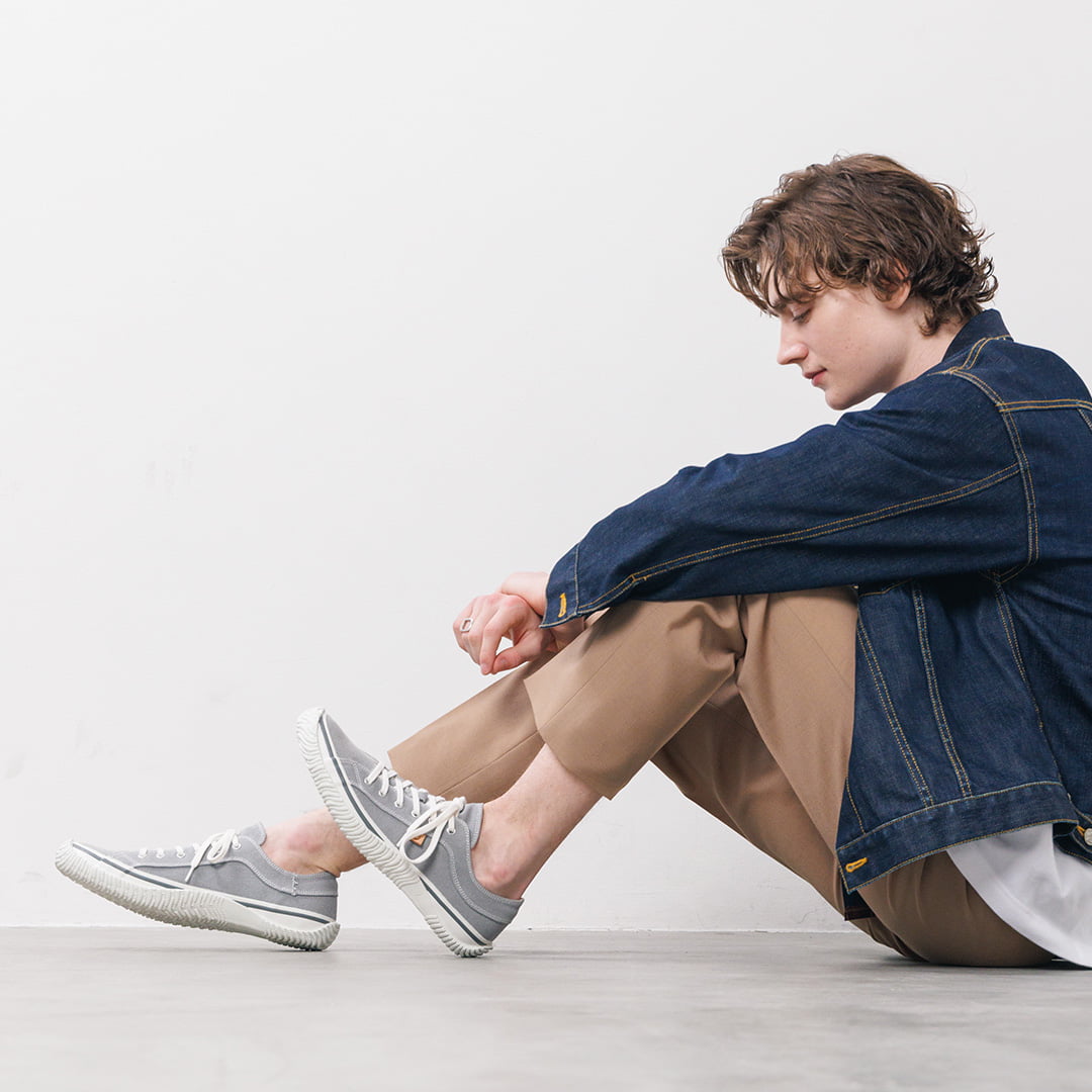 国産ハンドメイド スニーカー スピングル